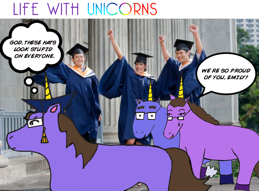 Life with Unicorns: Graduation - Comediva