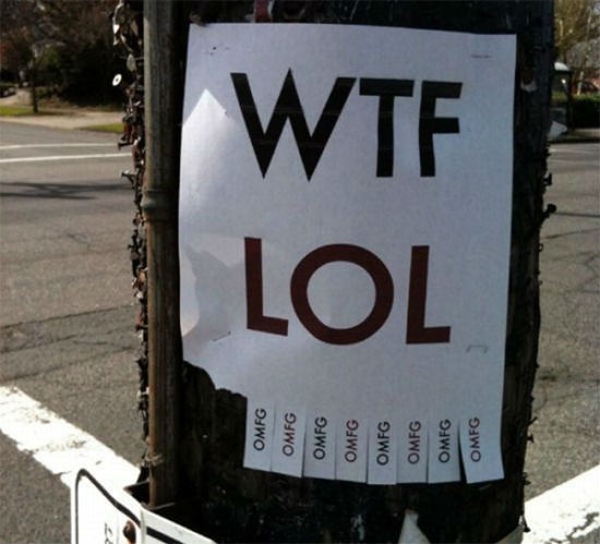 12 Funny Tear-off Signs (Take One!) - Comediva